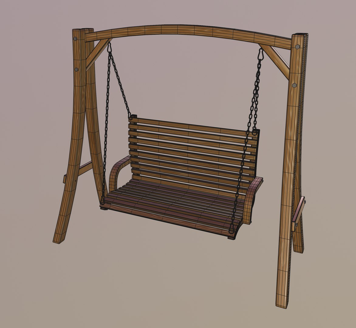 Swing Chair 3D - TurboSquid 1483008