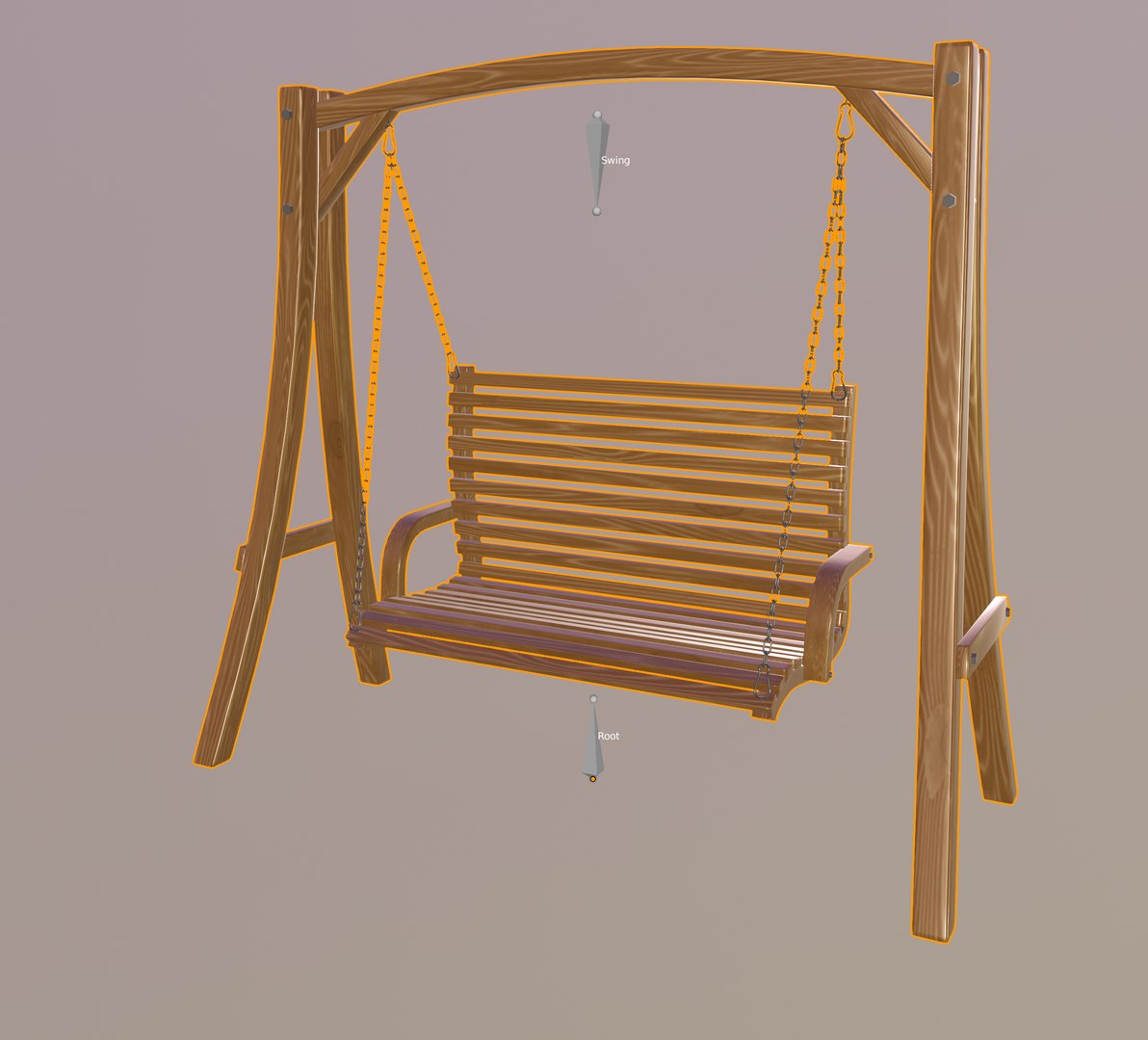 Swing Chair 3D - TurboSquid 1483008
