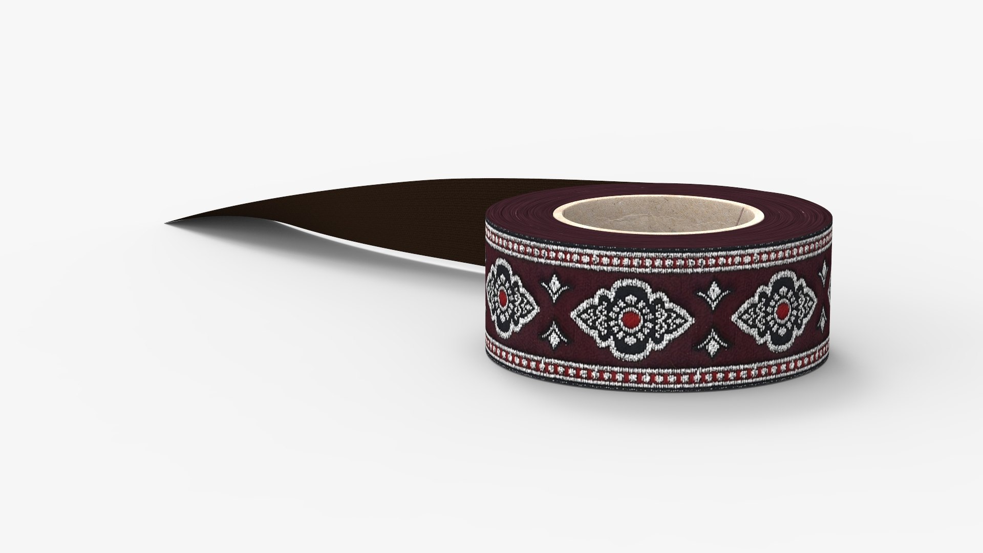 Medieval Motive Woven Ribbon 3D Model - TurboSquid 2206953