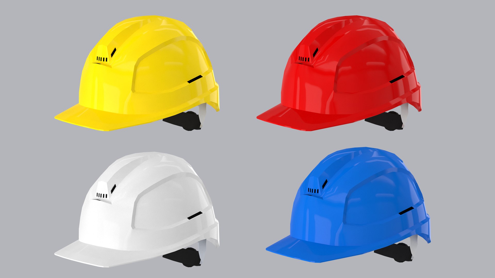 Safety Helmet 3D Model - TurboSquid 2232536