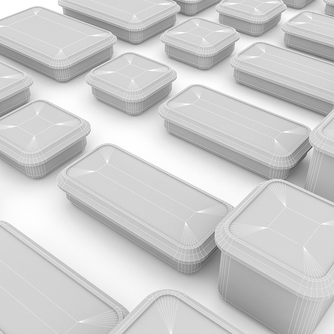 3D frozen fast foods 03 model - TurboSquid 1798919