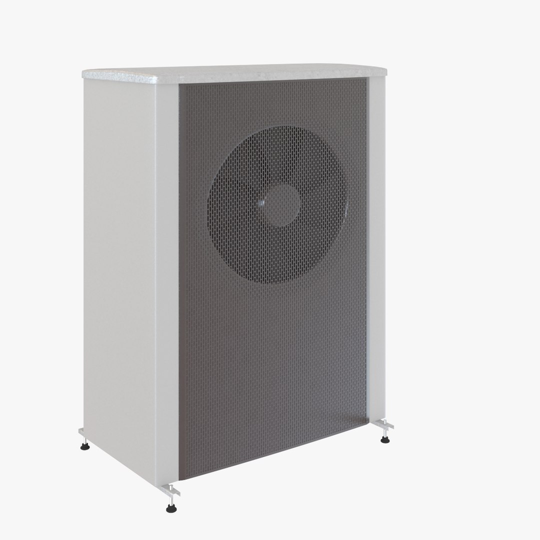 Heat pump 3D model - TurboSquid 1683367
