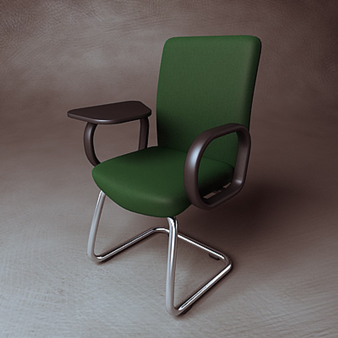 Auditorium Desk 3d Model