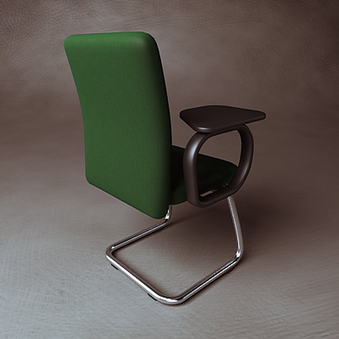 Auditorium Desk 3d Model