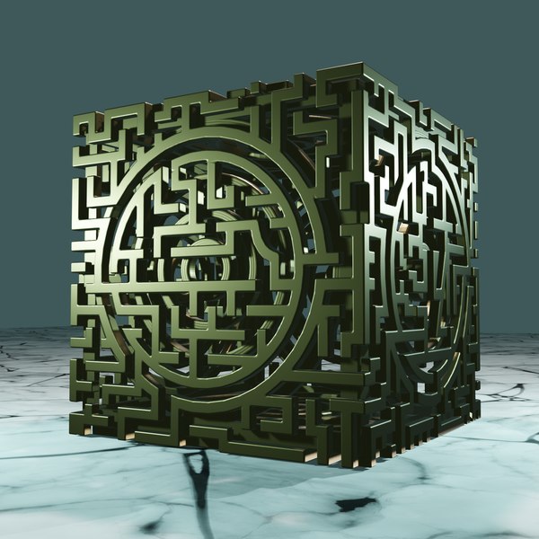 modelo 3d MODELO 3D ARCHIVO STL CUBO LABERINTO 2 Modelo de impresión 3D ...