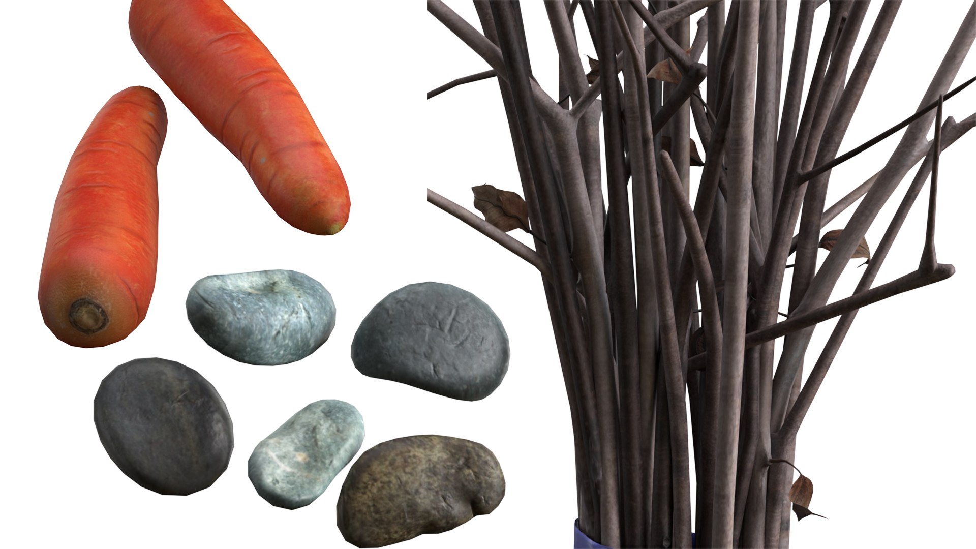 3D Snowman model - TurboSquid 2170479