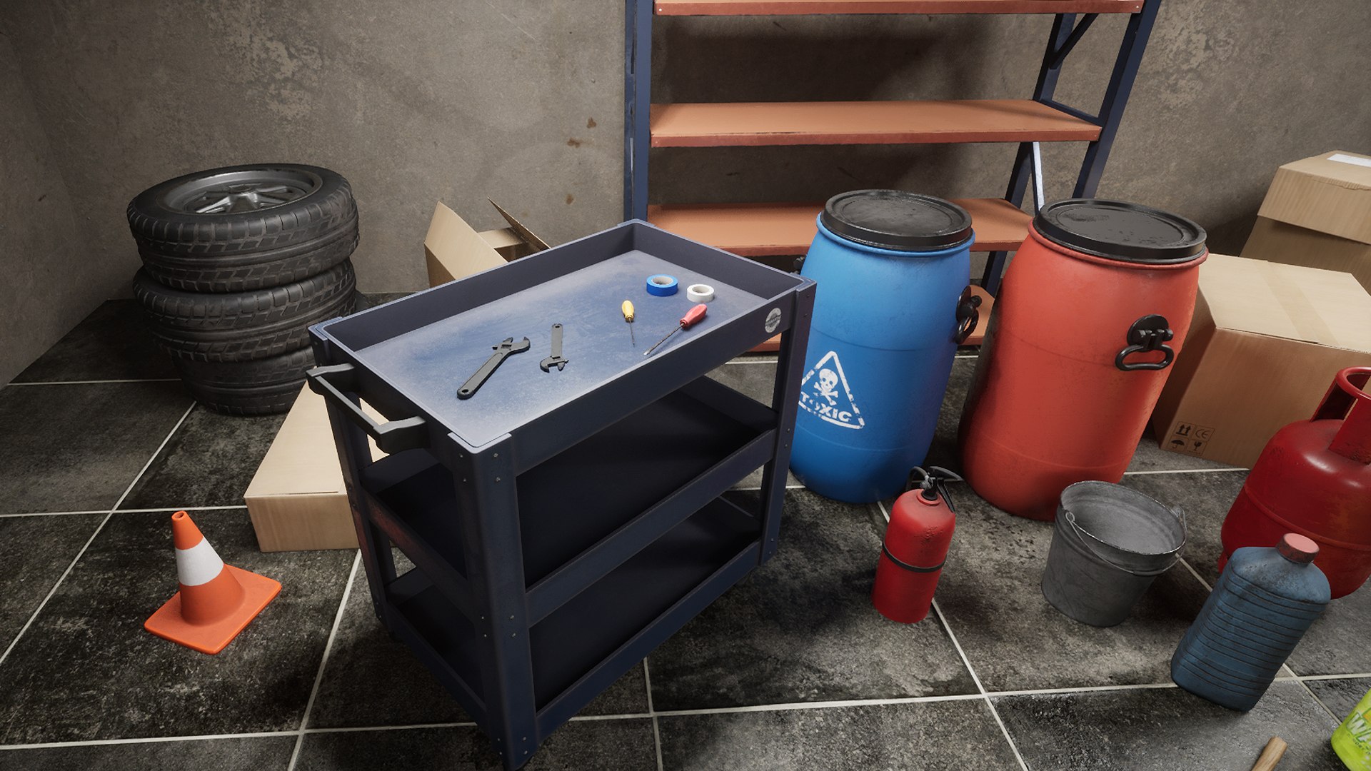 3D Model Workshop Props - TurboSquid 2251875