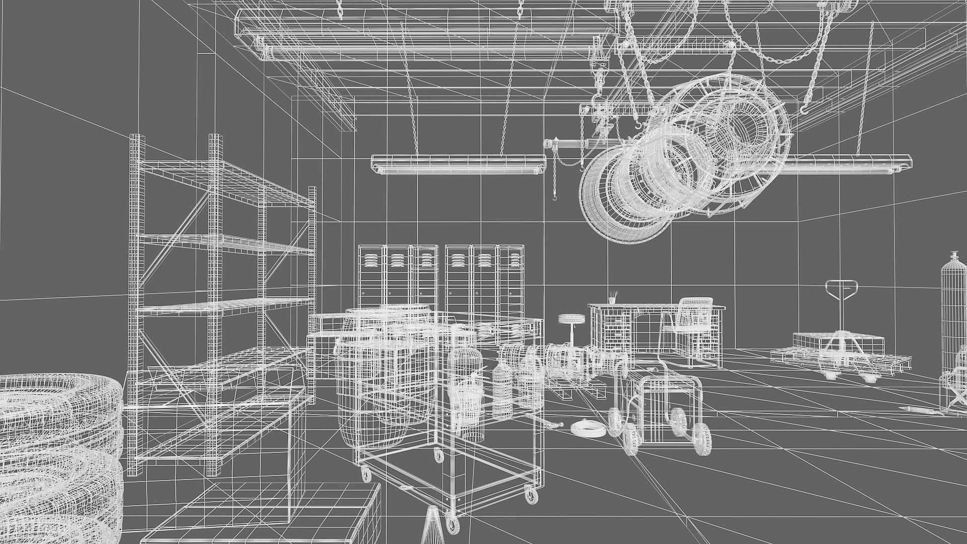 3D Model Workshop Props - TurboSquid 2251875