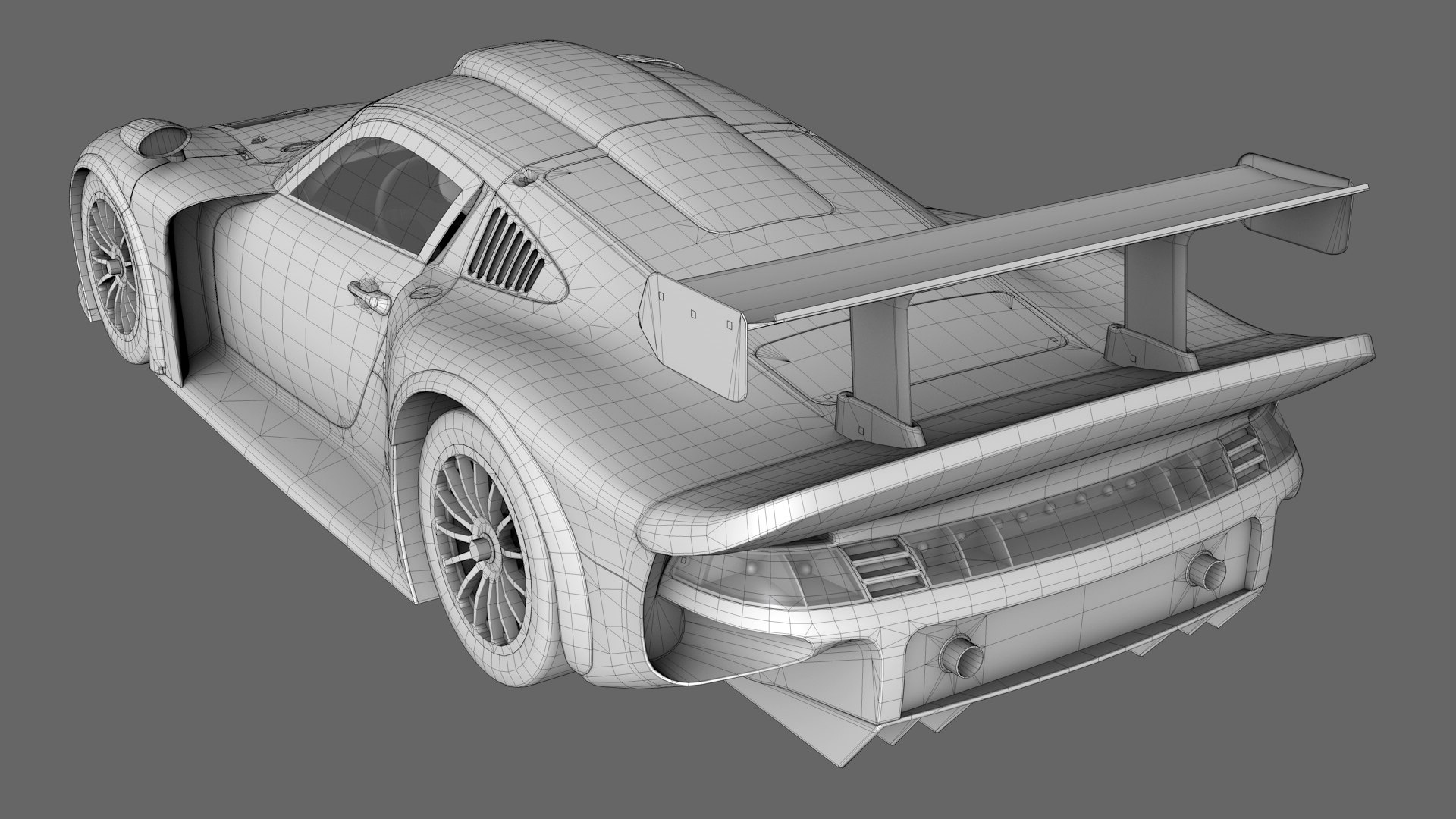 3D Porsche 911 Gt1 1996 - TurboSquid 1313832