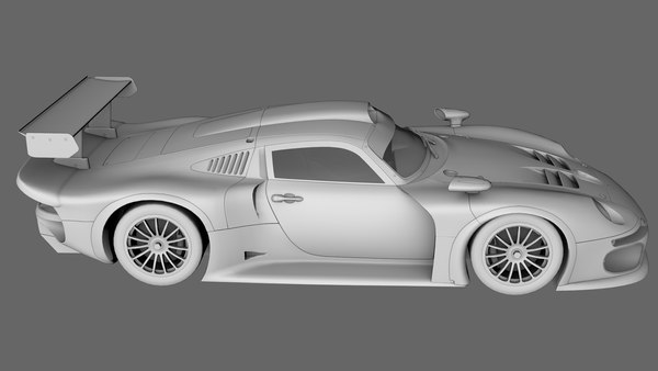 3d Porsche 911 Gt1 1996 Turbosquid 1313832