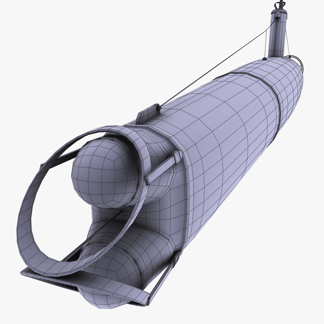 Japanese Submarine Ko-hyoteki 3d Max