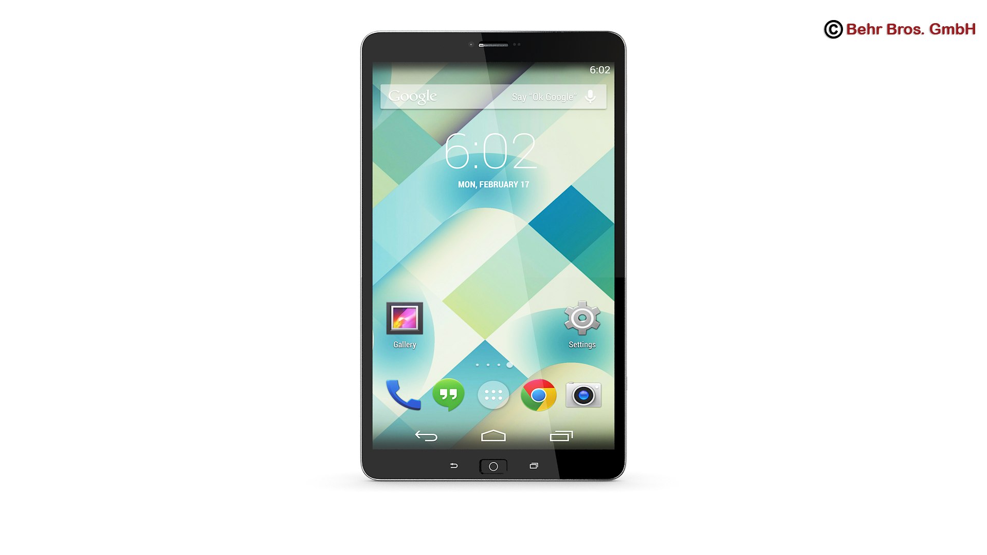 3d model generic tablet 8 4