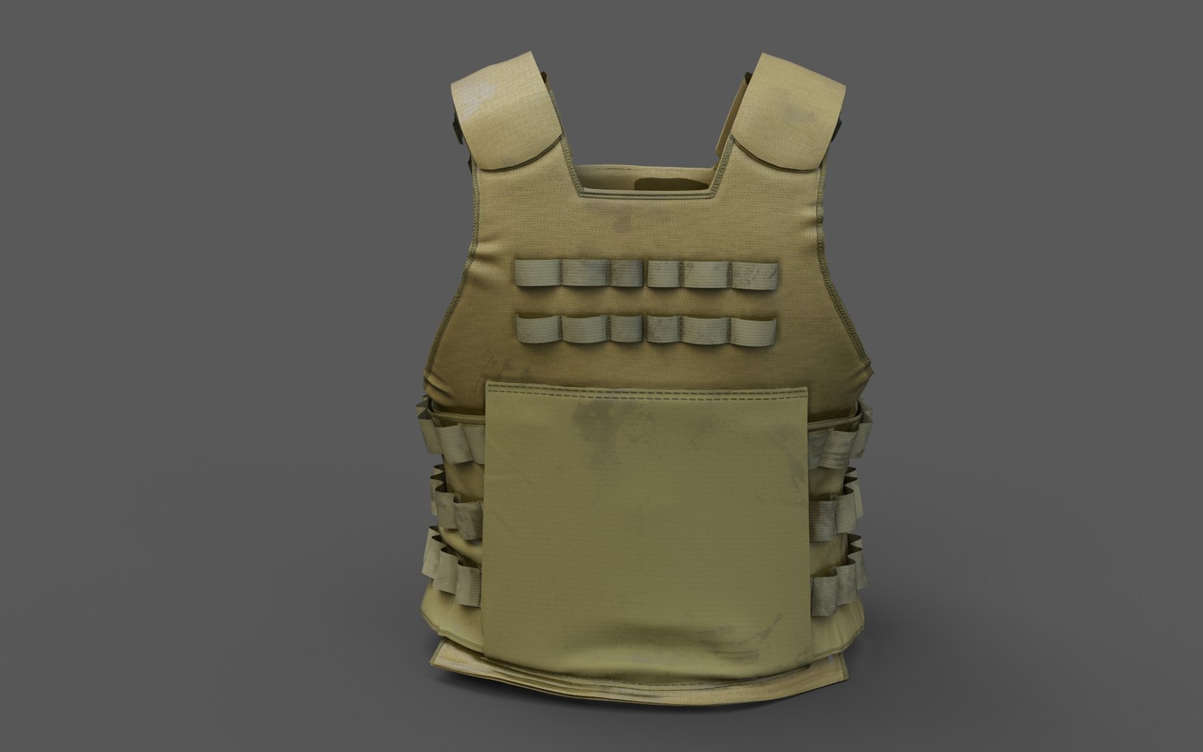 3D Model Military Vest - TurboSquid 1778989
