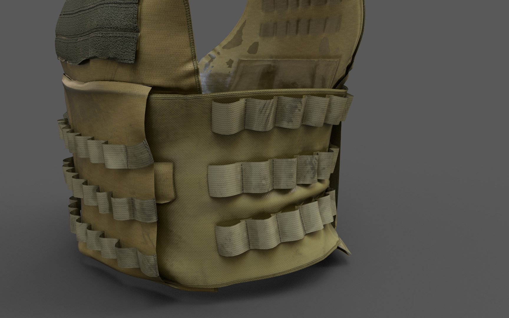 3D Model Military Vest - TurboSquid 1778989
