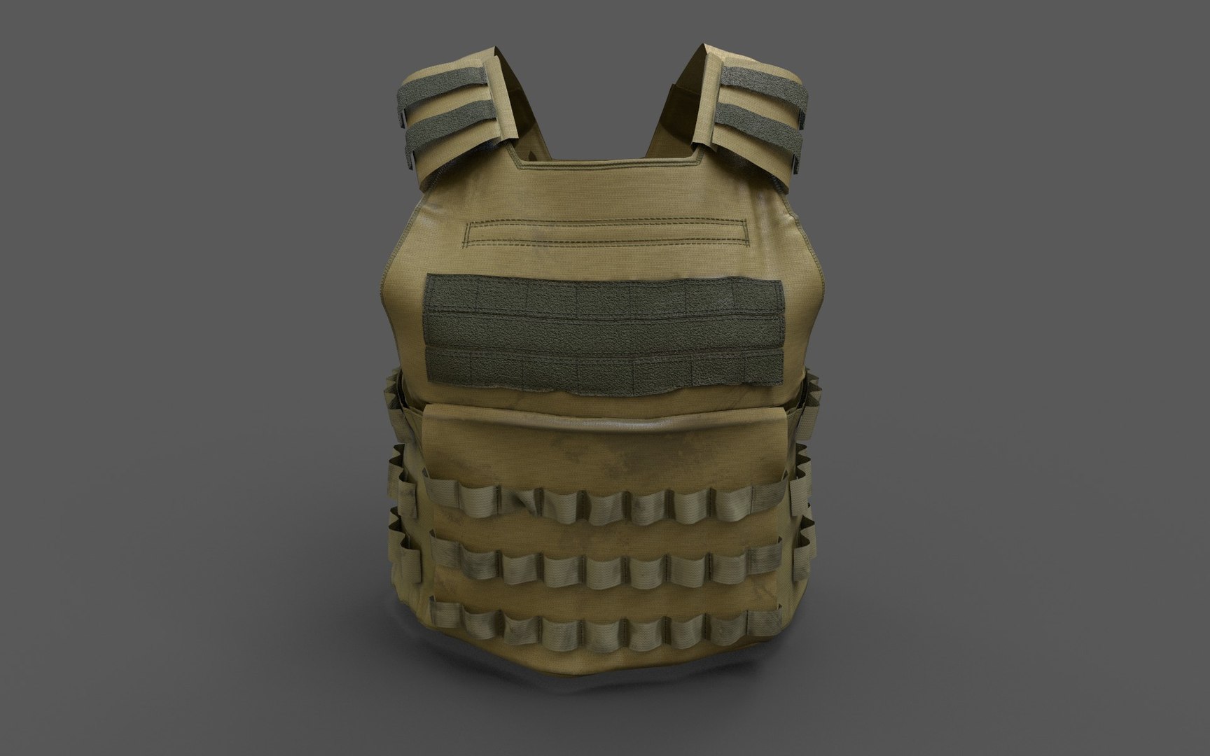 3D Model Military Vest - TurboSquid 1778989