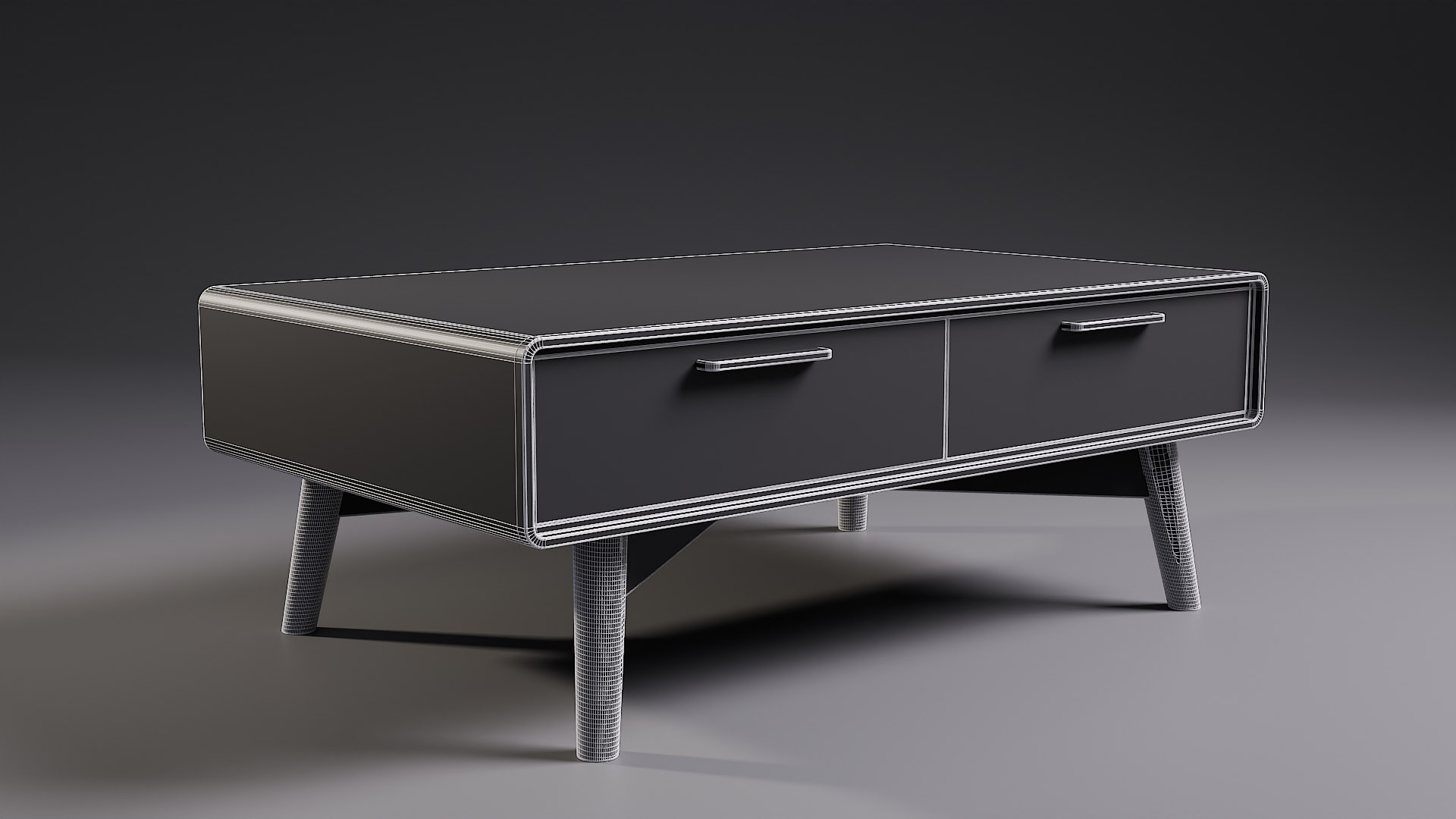 Castlery Coffee Table Model - TurboSquid 2200125