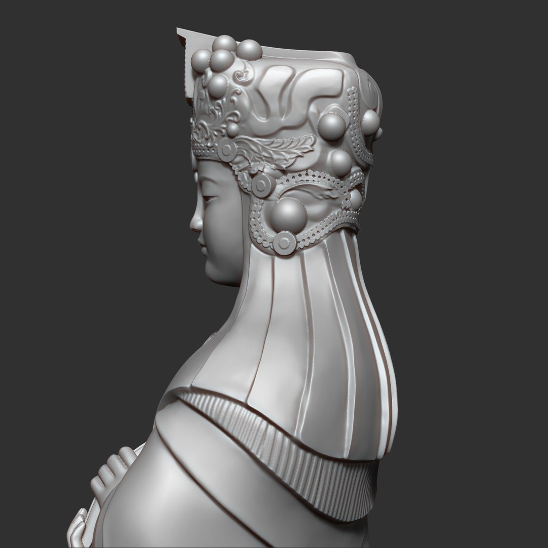 3D MaZu Statue Print Model - TurboSquid 2070050