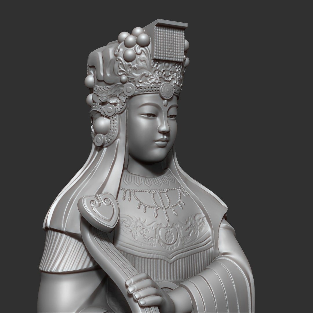 3D MaZu Statue Print Model - TurboSquid 2070050