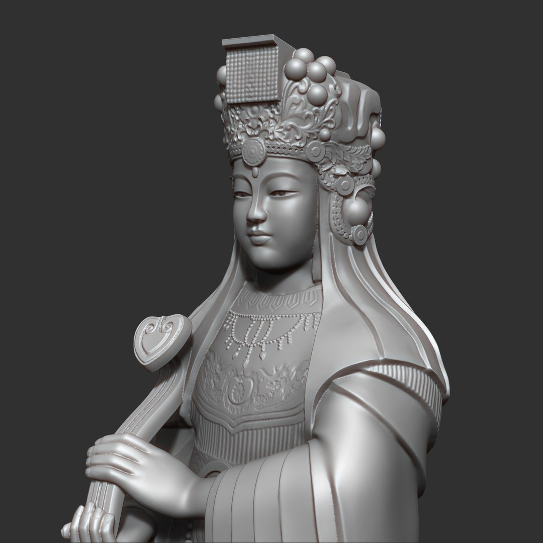3D MaZu Statue Print Model - TurboSquid 2070050
