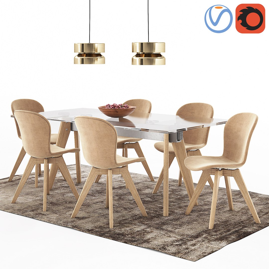 Table boconcept monza adelaide model - TurboSquid 1240587