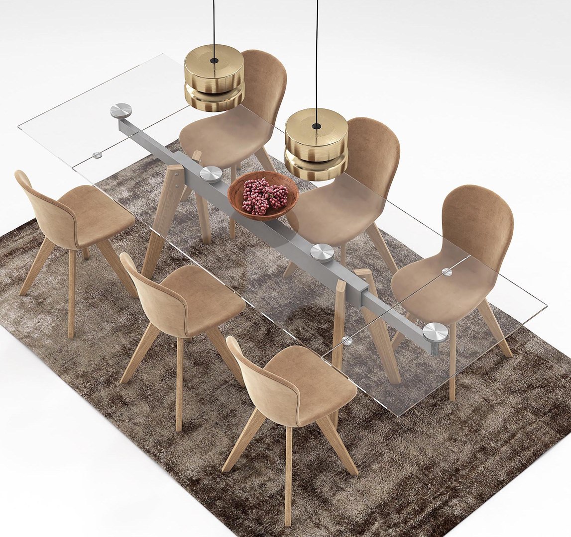 Table Boconcept Monza Adelaide Model - TurboSquid 1240587