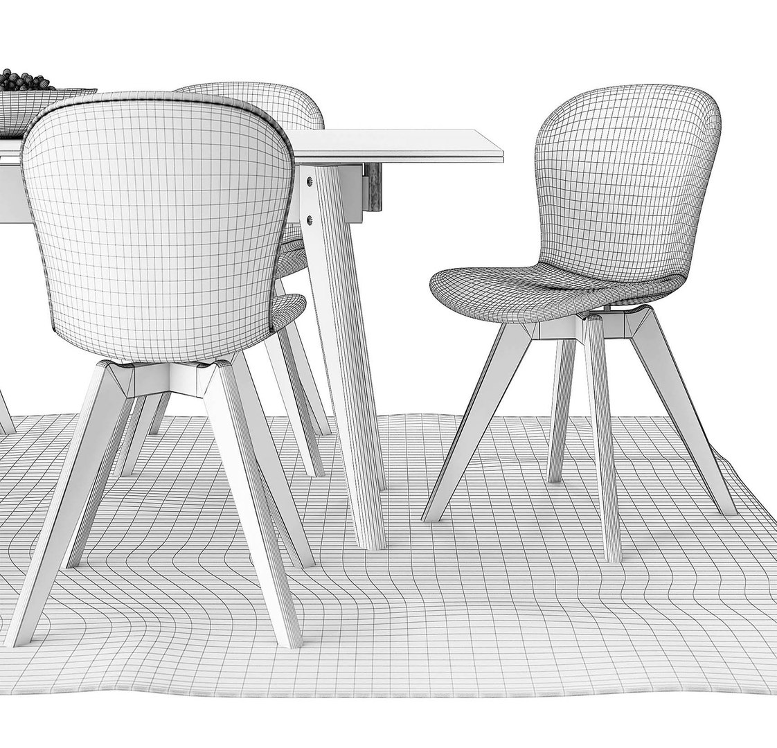 Table Boconcept Monza Adelaide Model - TurboSquid 1240587