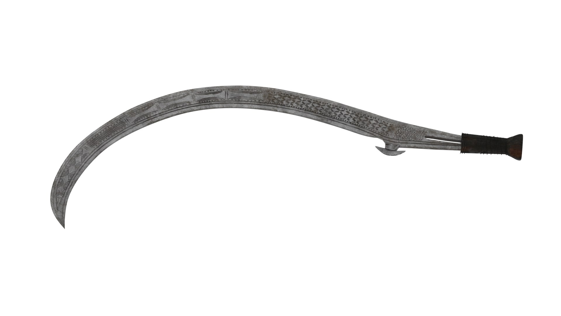 Mambele Hybrid Knife Axe Model - TurboSquid 1711751