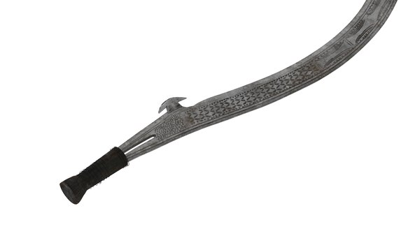 Mambele hybrid knife axe model - TurboSquid 1711751