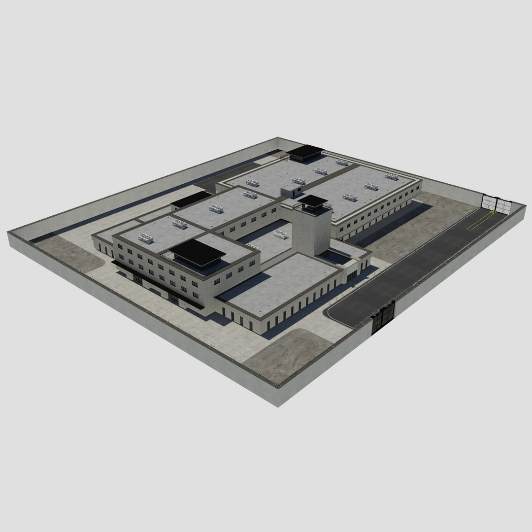 - Modern Prison 3d Max
