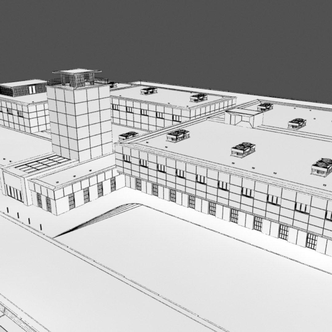 - Modern Prison 3d Max