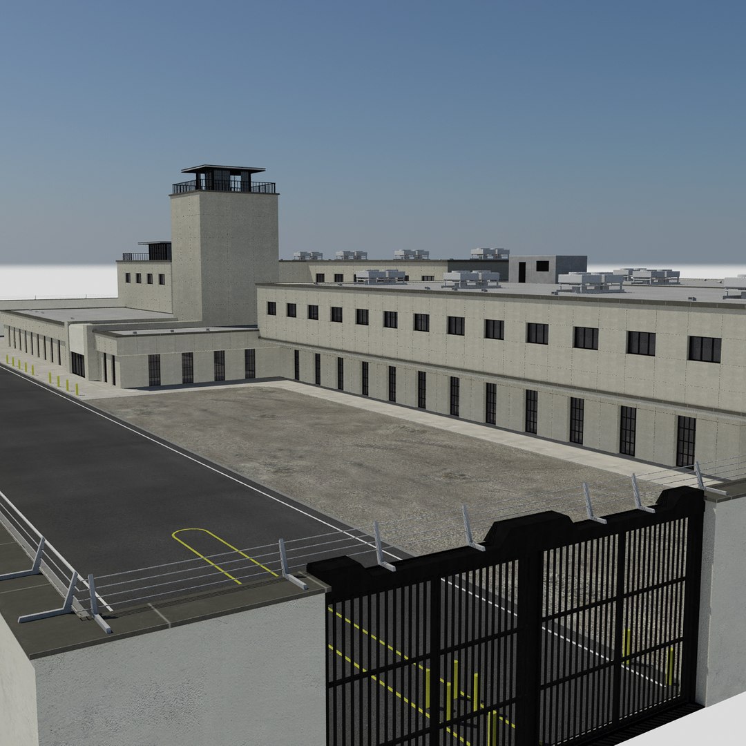 - Modern Prison 3d Max