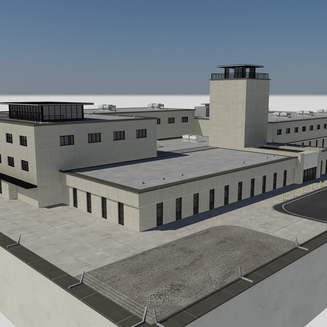 - Modern Prison 3d Max