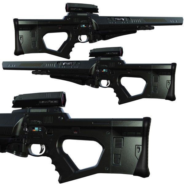 Sci Fi Weapons model - TurboSquid 1931930