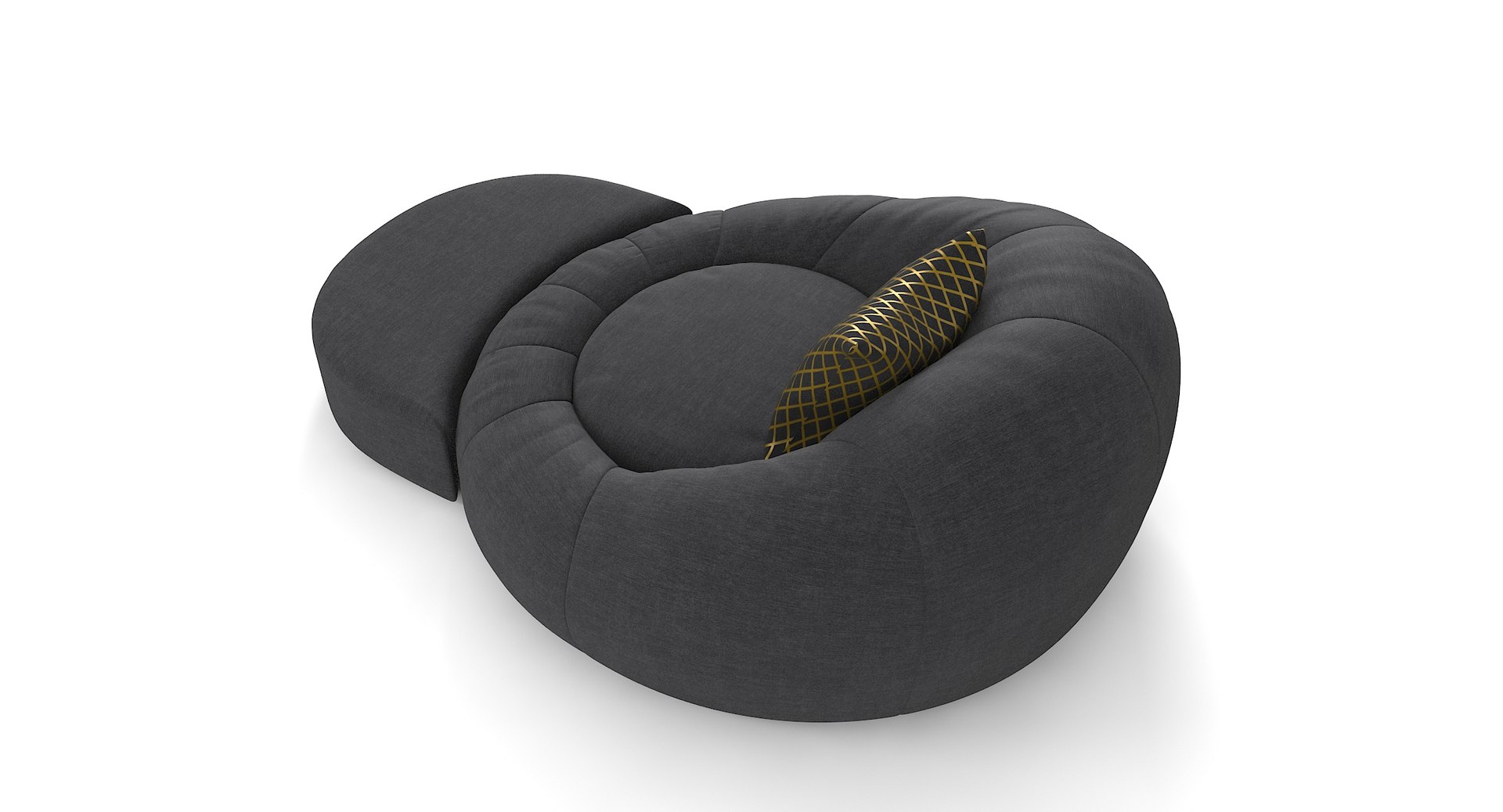 Seatcraft Cuddle Seat 3D Model - TurboSquid 1214081