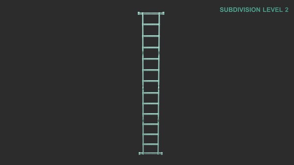Ladder 3D model - TurboSquid 1868982