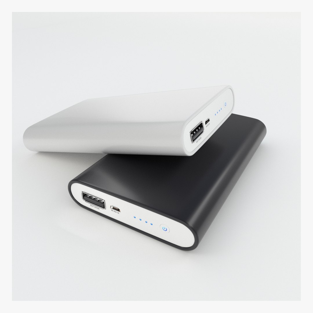 3d Model Power Bank