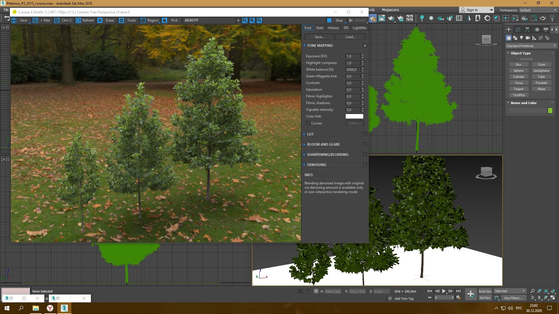 3D maple-leaved plane trees acerifolia - TurboSquid 1672218