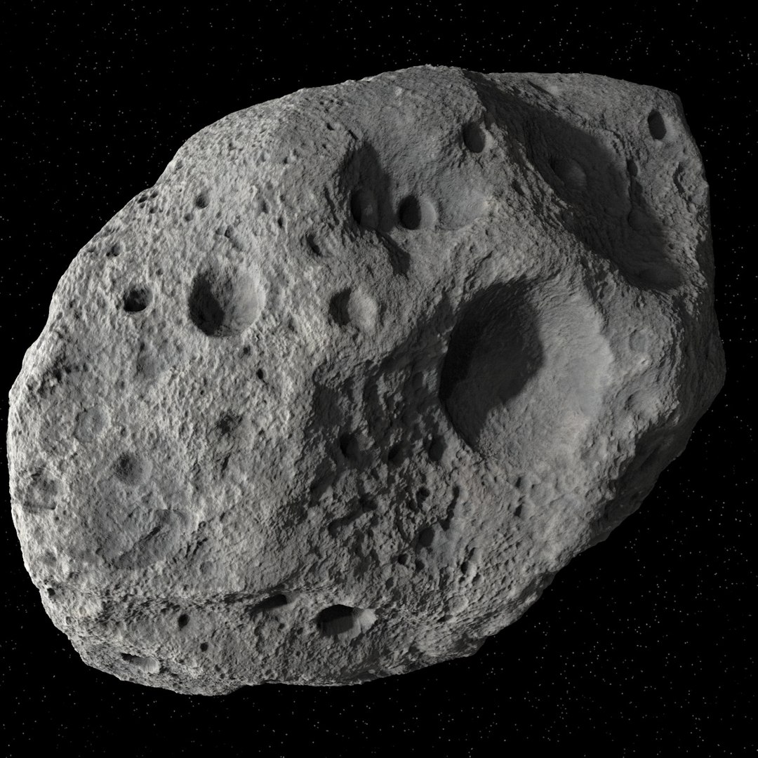3dsmax asteroid meteoroid rock