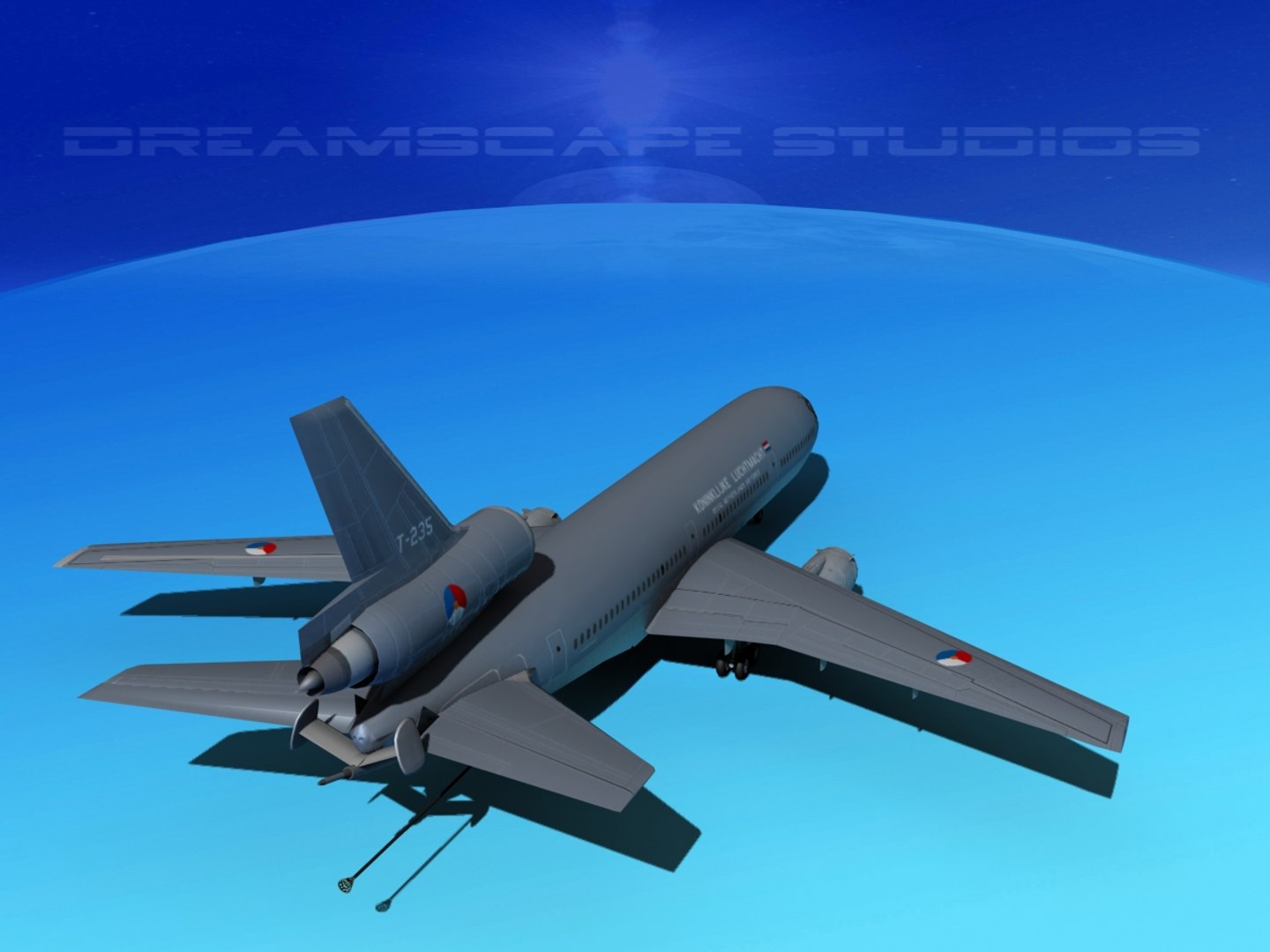 Kc-10 Mcdonnell Douglas Netherlands 3d Model
