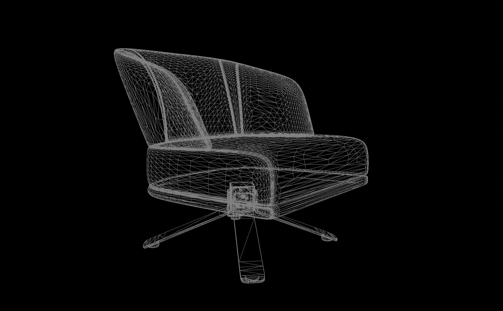 Bistro Chair 3D Model - TurboSquid 2037974