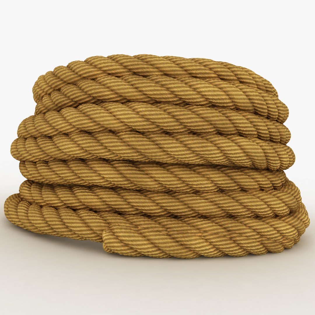 3D Rope Pose 4 - TurboSquid 1223235