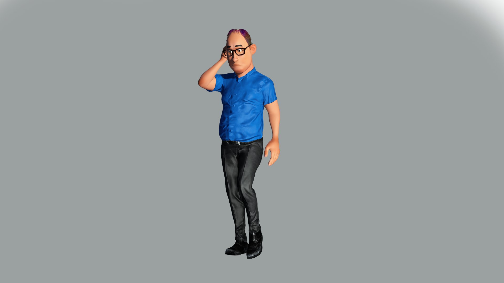 3D Dad Father Cartoon 3d Model Model - TurboSquid 2078902