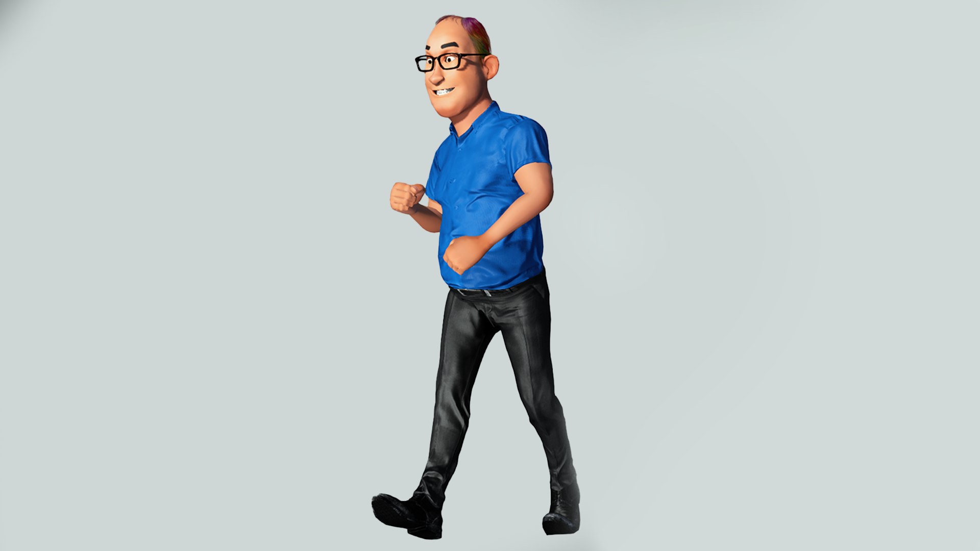 3D Dad Father Cartoon 3d Model Model - TurboSquid 2078902