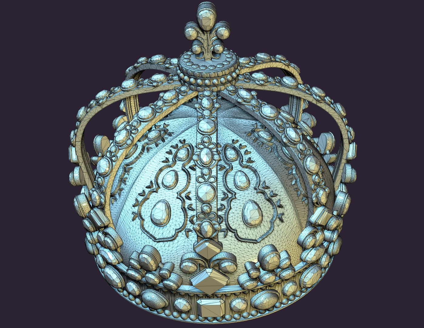 Crown Of France Model - TurboSquid 1965798