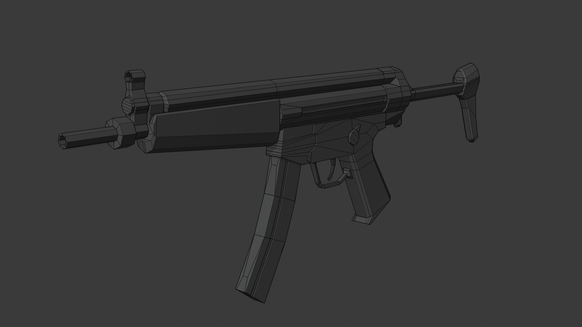 3D Model Firearm Gun - TurboSquid 1667257