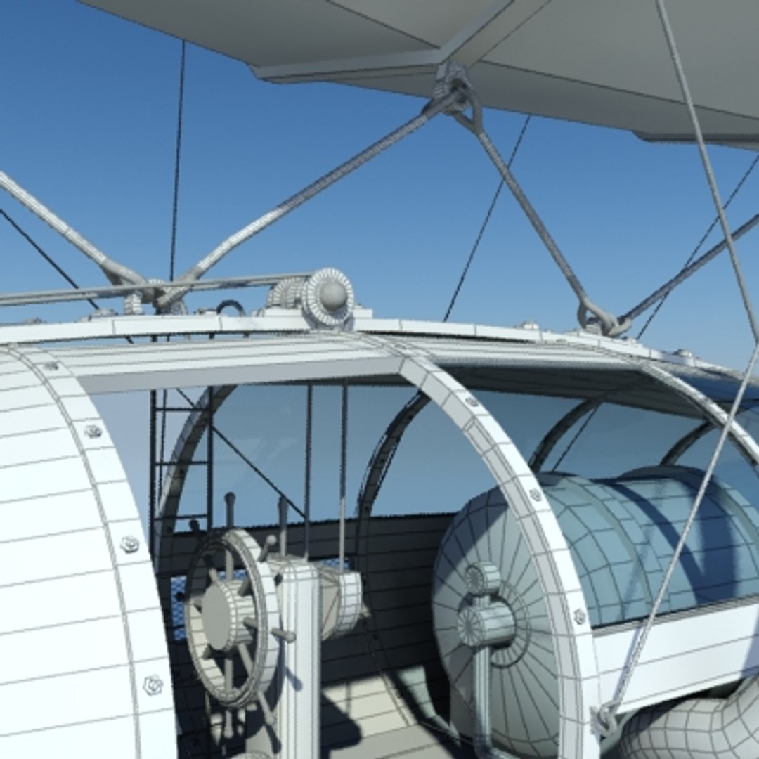 3d Model Of Flying Machine