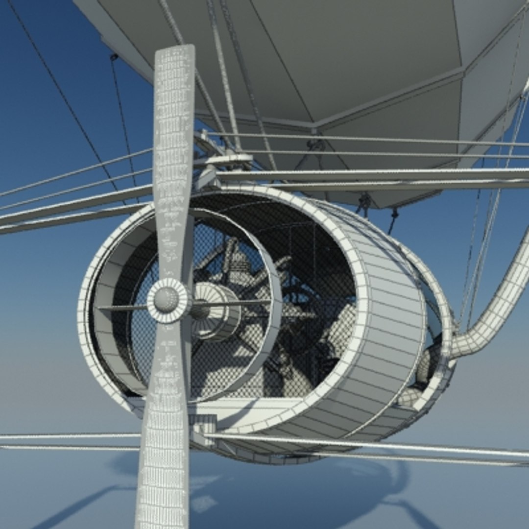 3d Model Of Flying Machine