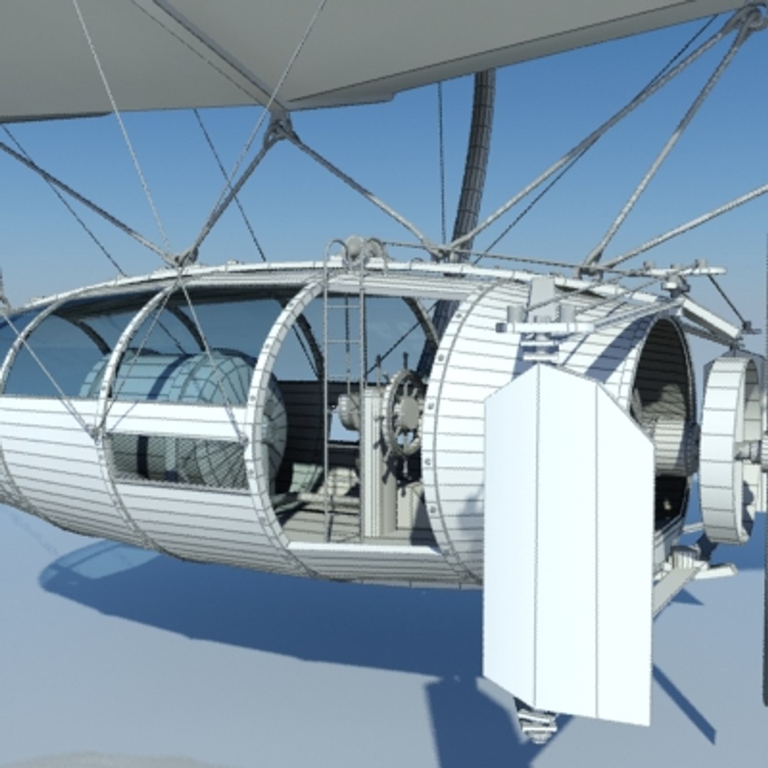 3d Model Of Flying Machine