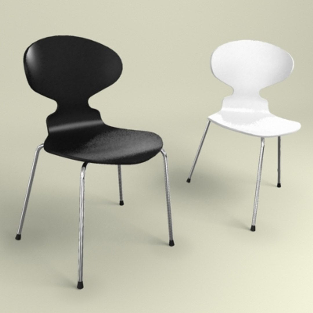 3d ant chair model