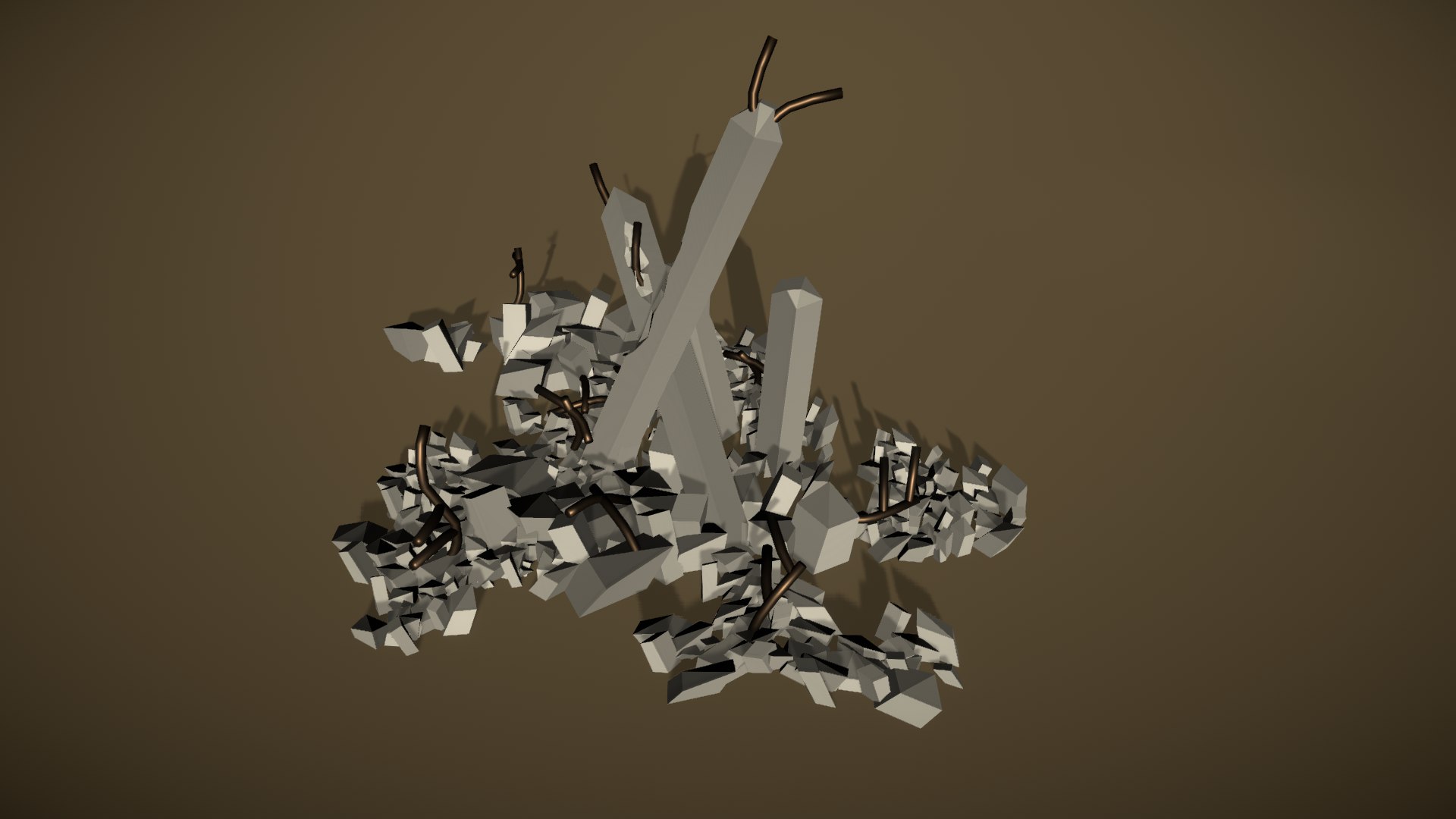 3D Model Rubble Debris - TurboSquid 1670889